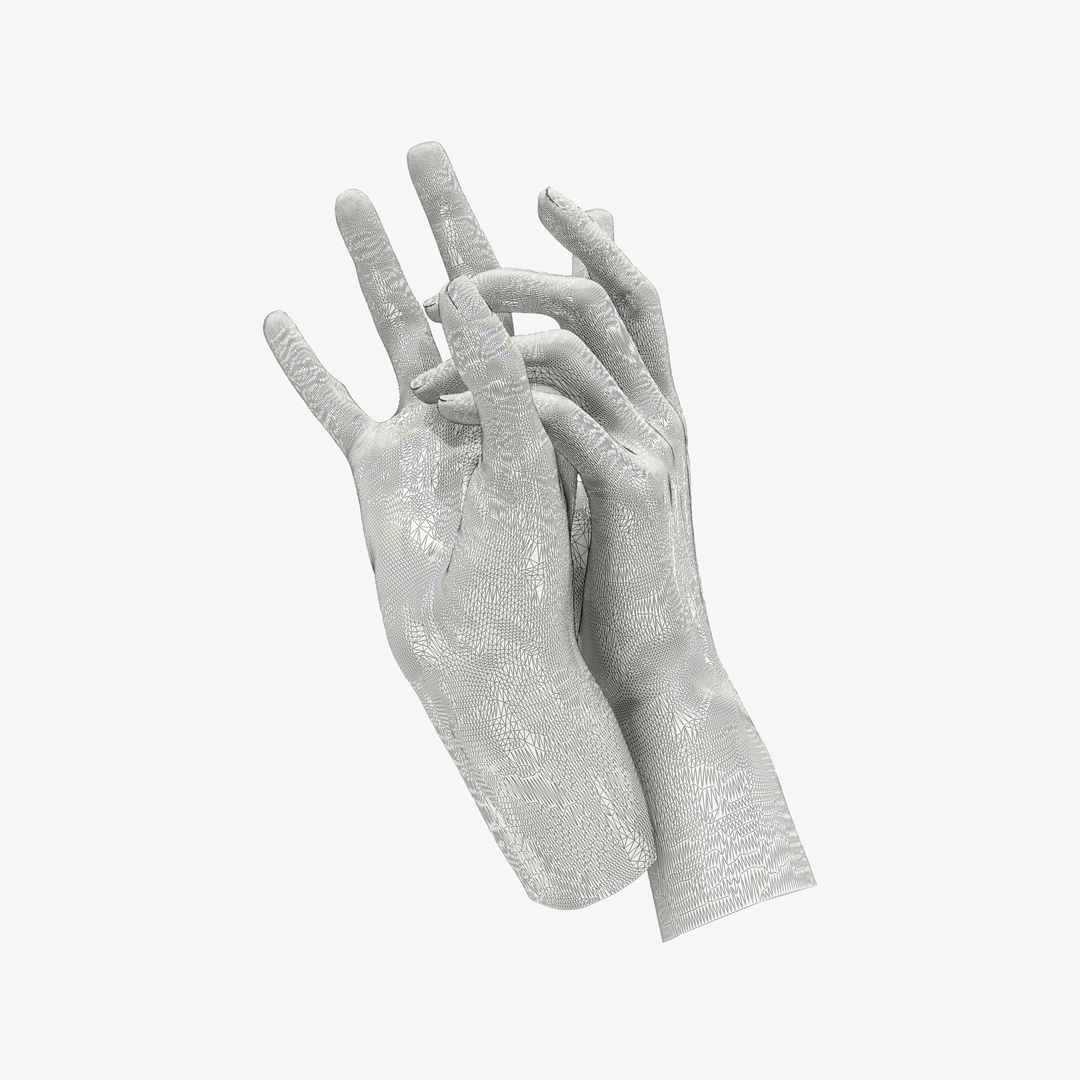 3D female hand - TurboSquid 1451772