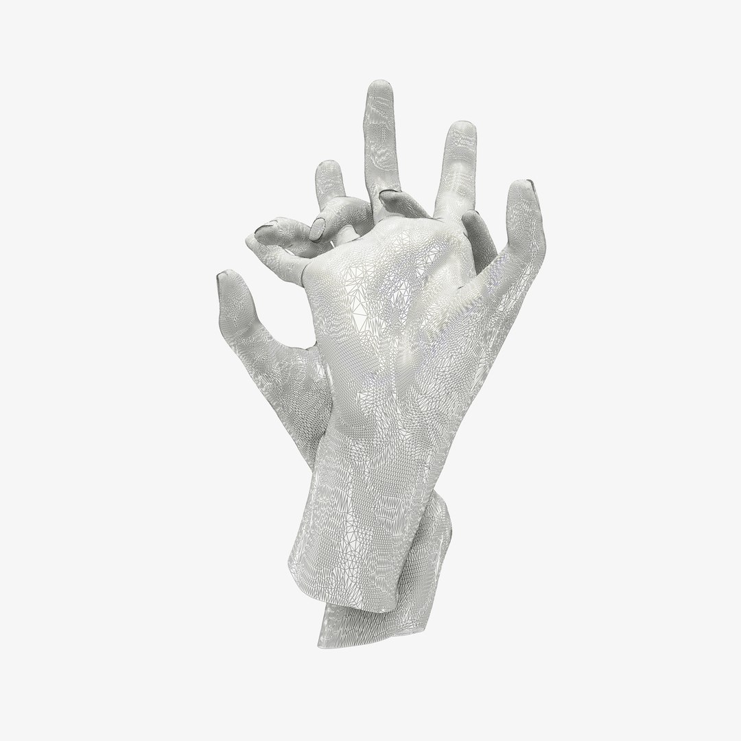 3D female hand - TurboSquid 1451772