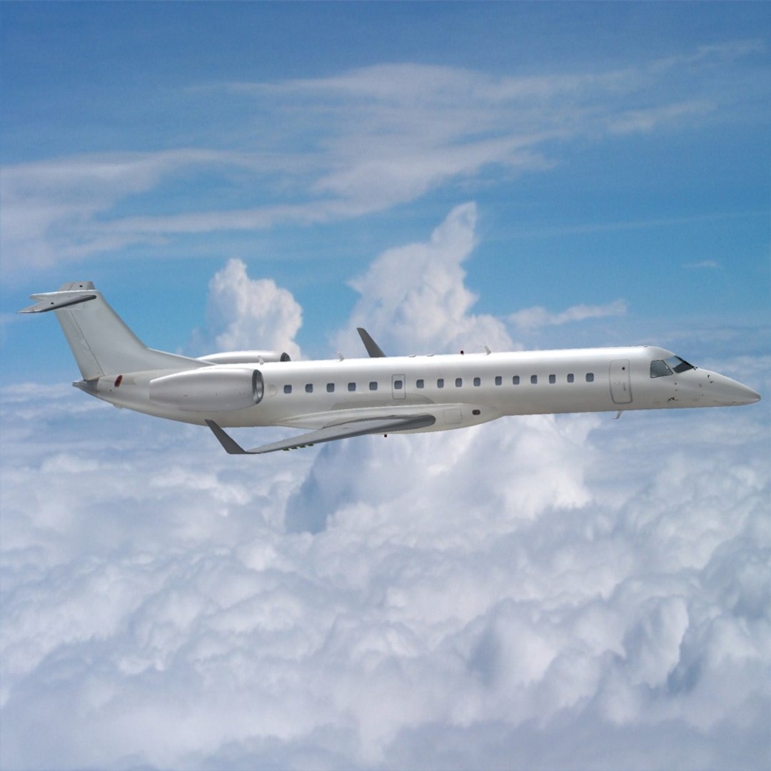 X Embraer Erj-140 Regional Jet