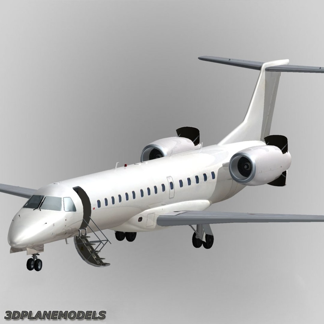 X Embraer Erj-140 Regional Jet