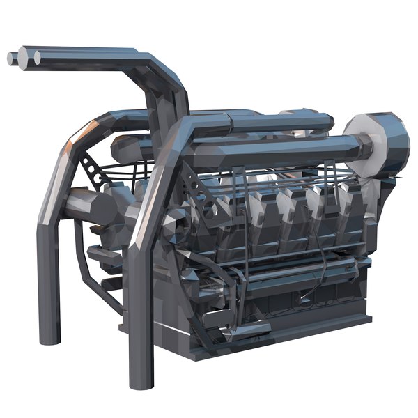 engine 3d model