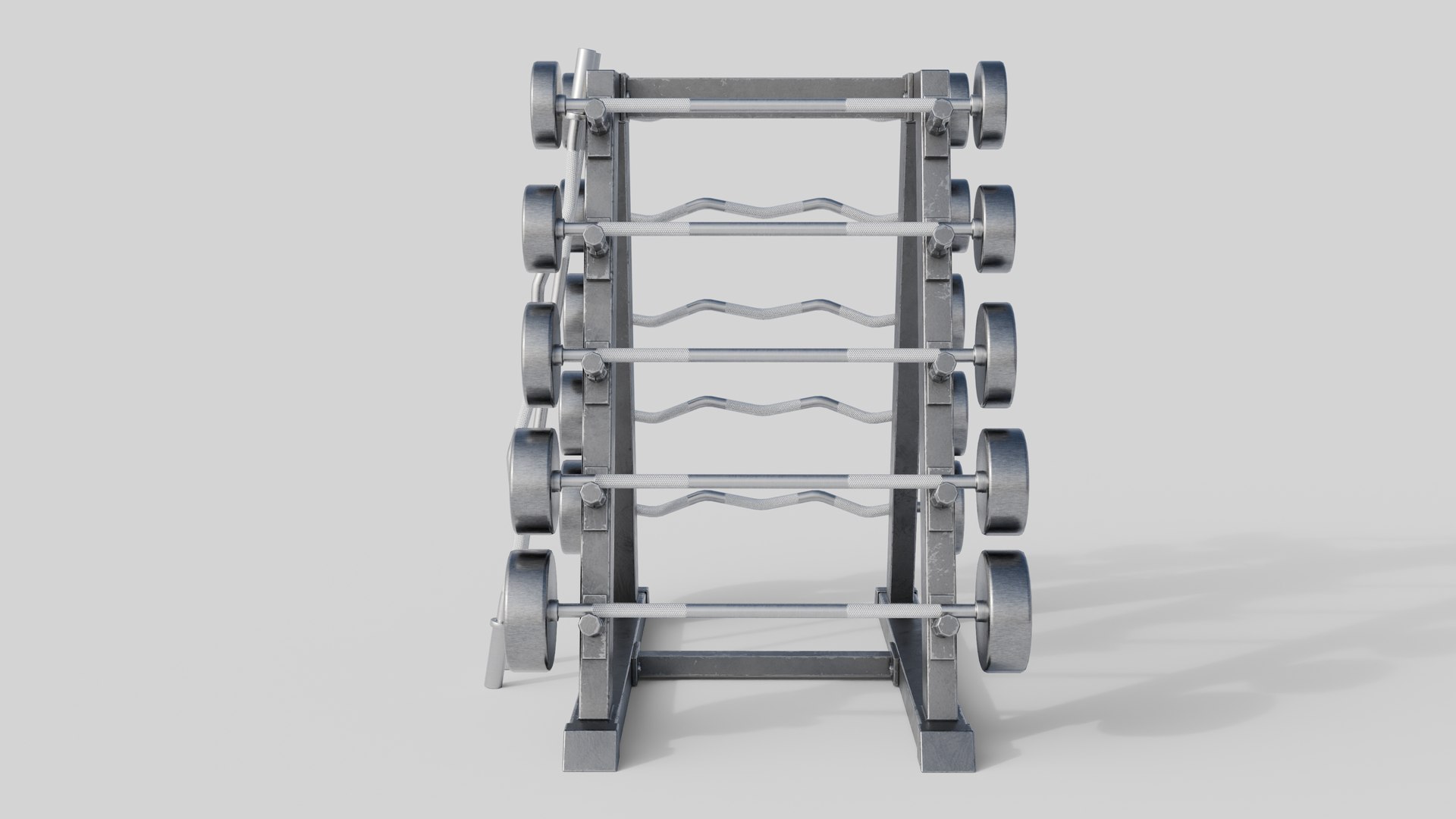 GYM Weights Collection 3D Model - TurboSquid 2367013