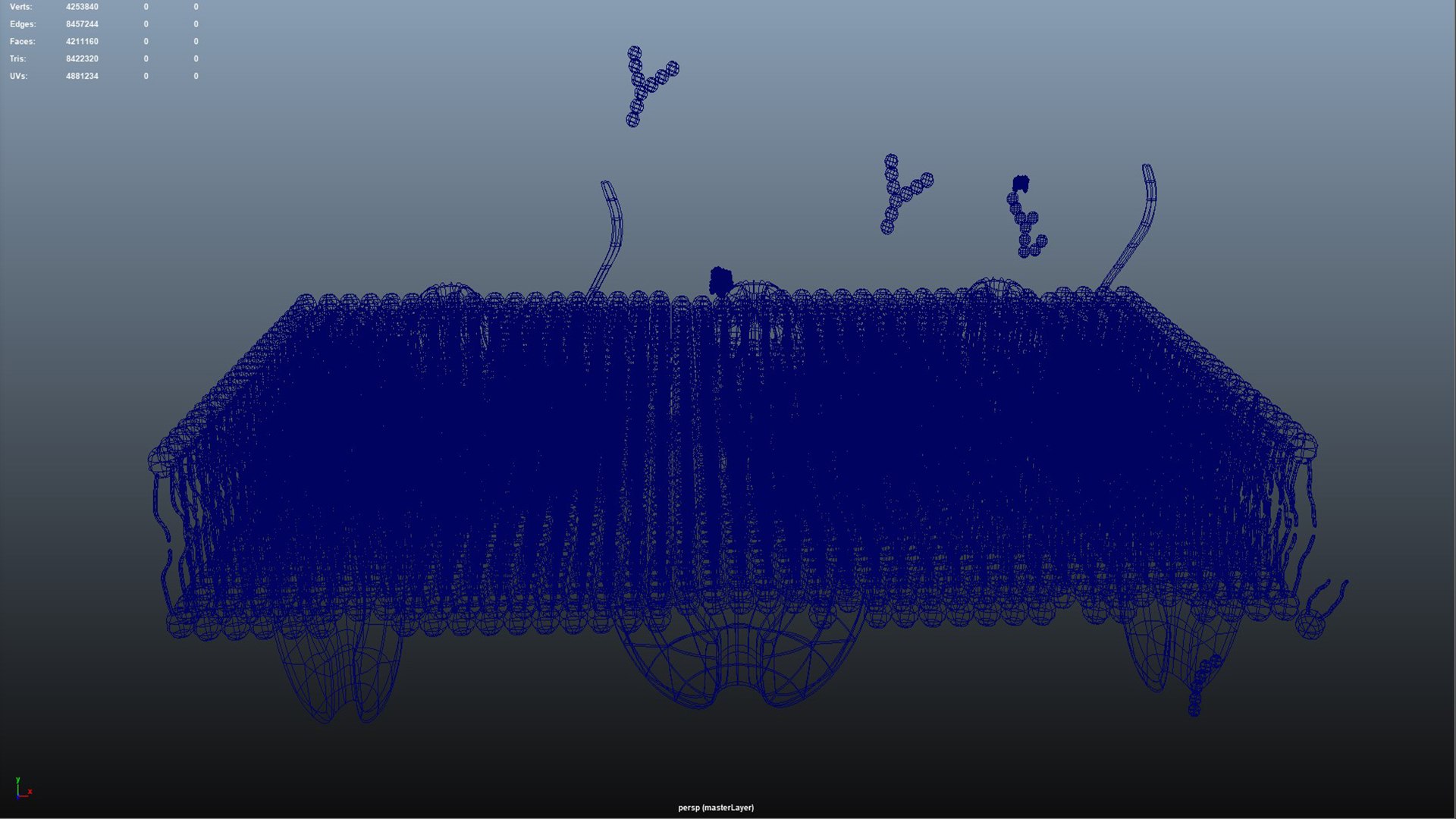 Plasma Membrane And Cytoplasm Cell Wall Model - TurboSquid 2186726