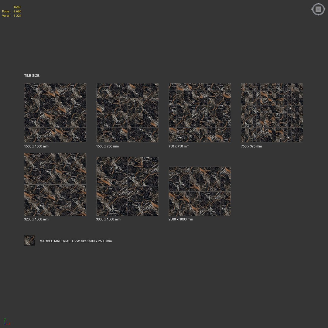 Marble 06 3D Model - TurboSquid 2187372