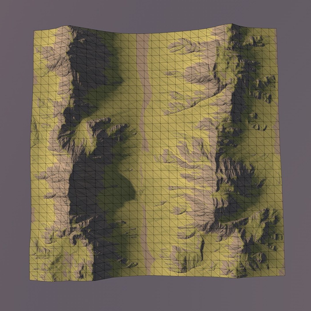 Mountains Pack 3d Model