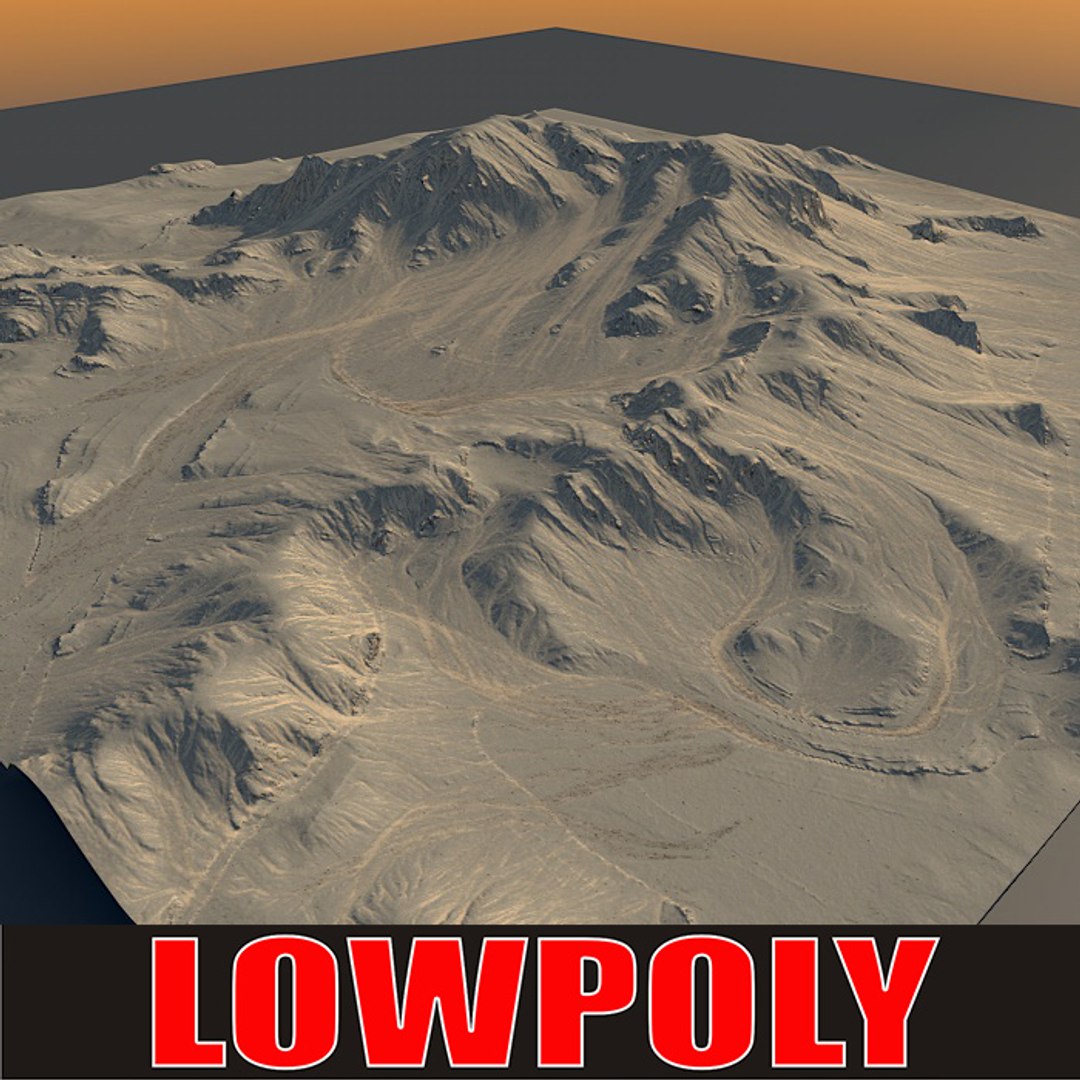 3ds Max Mountain Maps Terrain