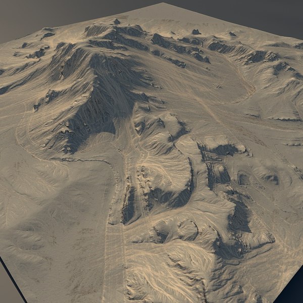 3ds max mountain maps terrain