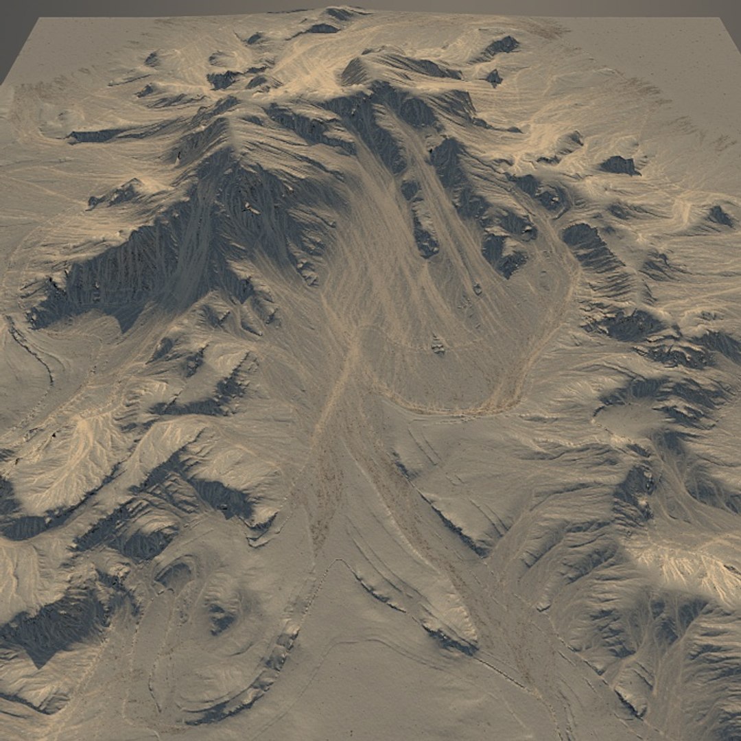 3ds Max Mountain Maps Terrain
