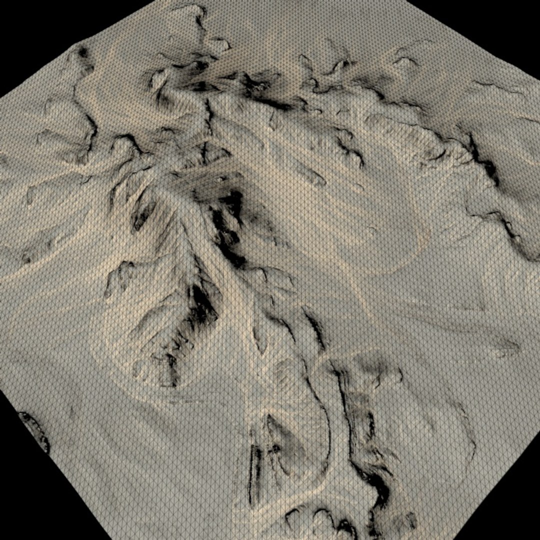 3ds Max Mountain Maps Terrain