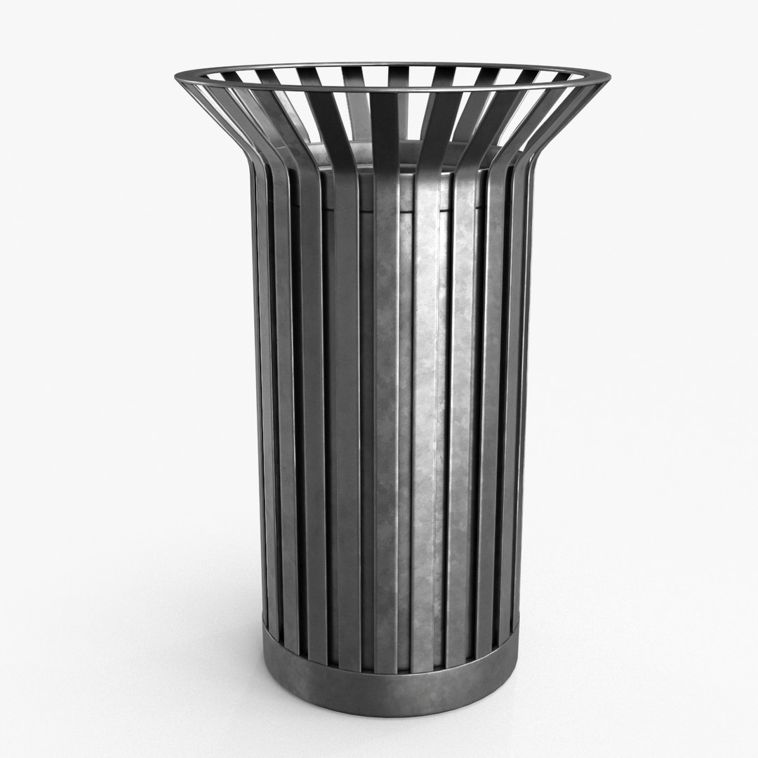 Street Bin 3D - TurboSquid 2242681