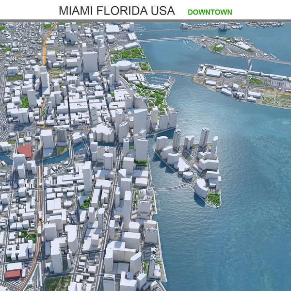 3D Miami Models | TurboSquid