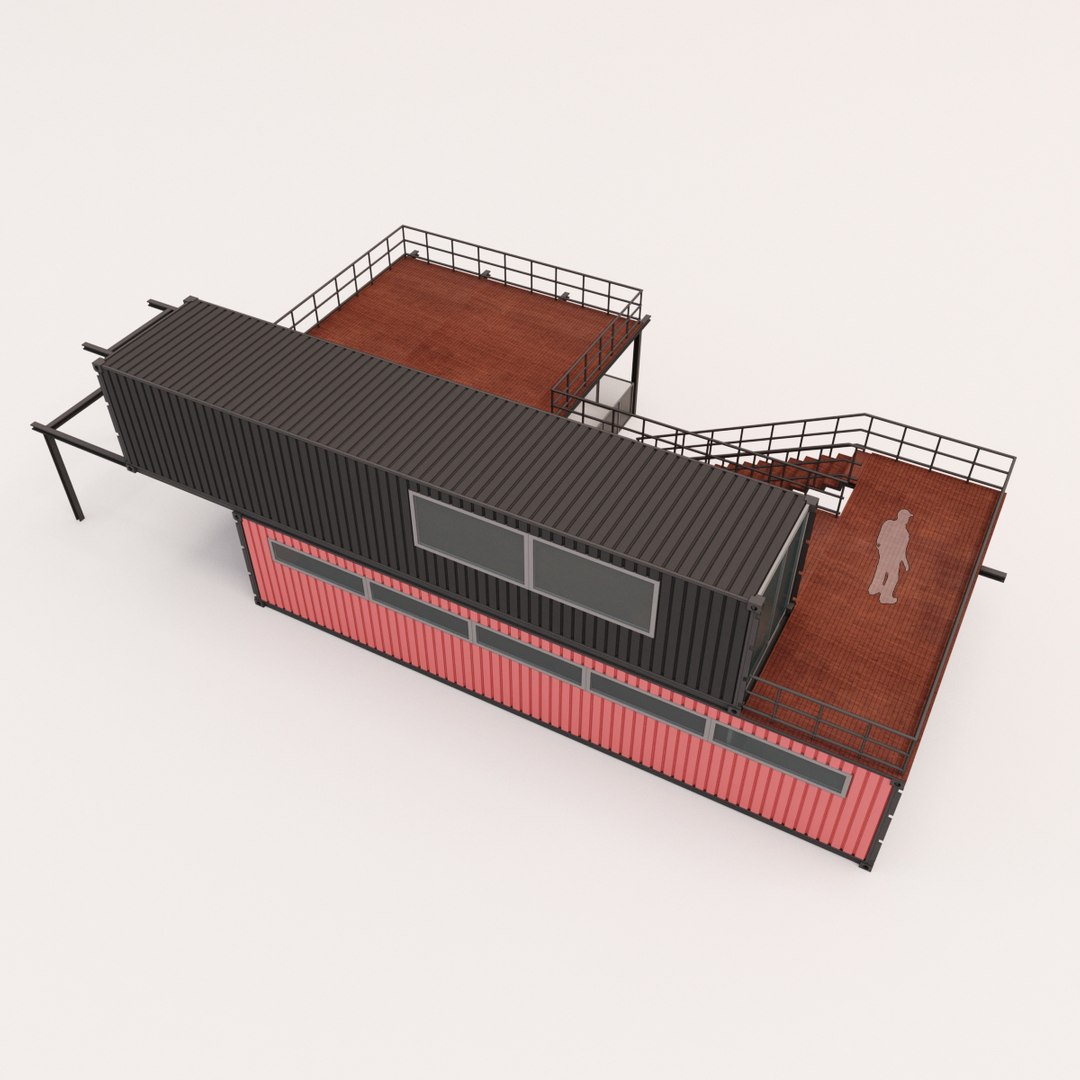 Containers Shipping Cargo 3D Model - TurboSquid 1239346