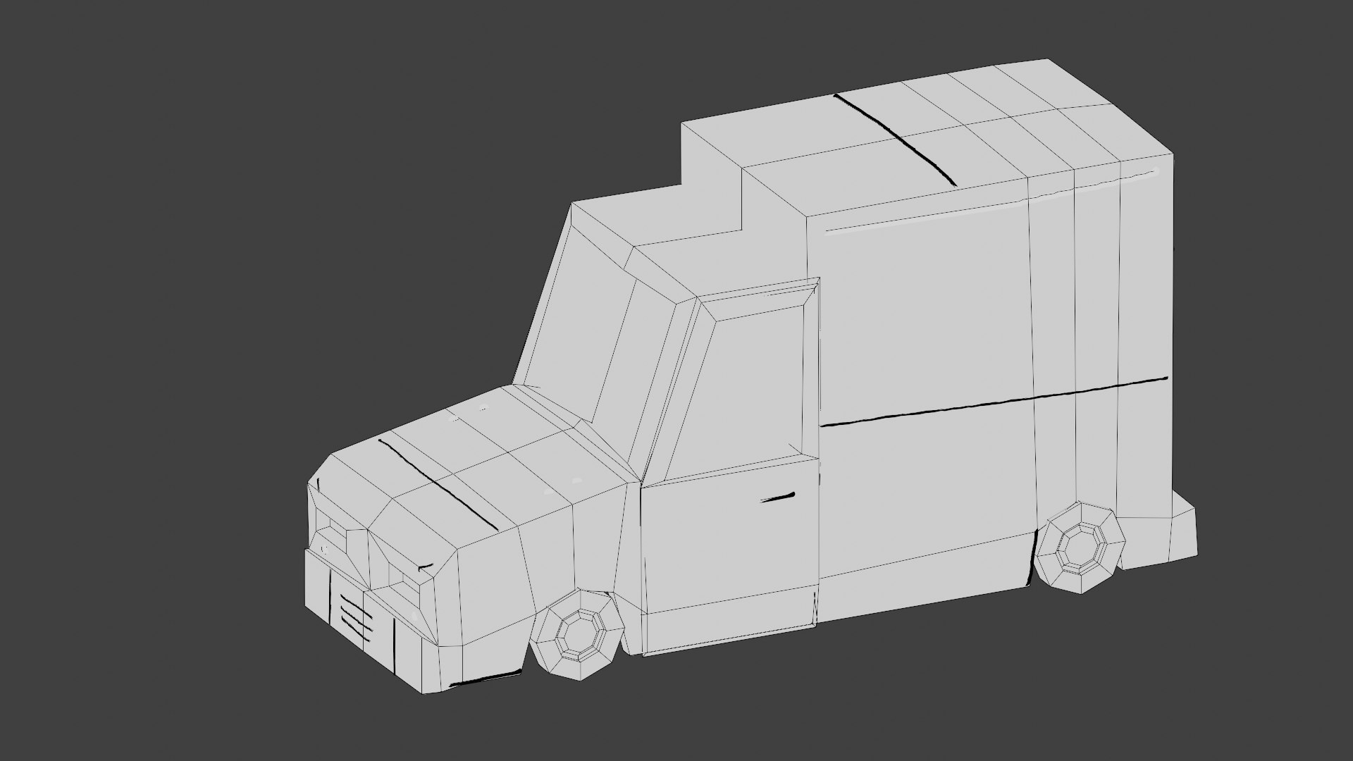 Low Poly Cartoon Car Drawing Shader Model - TurboSquid 2107450