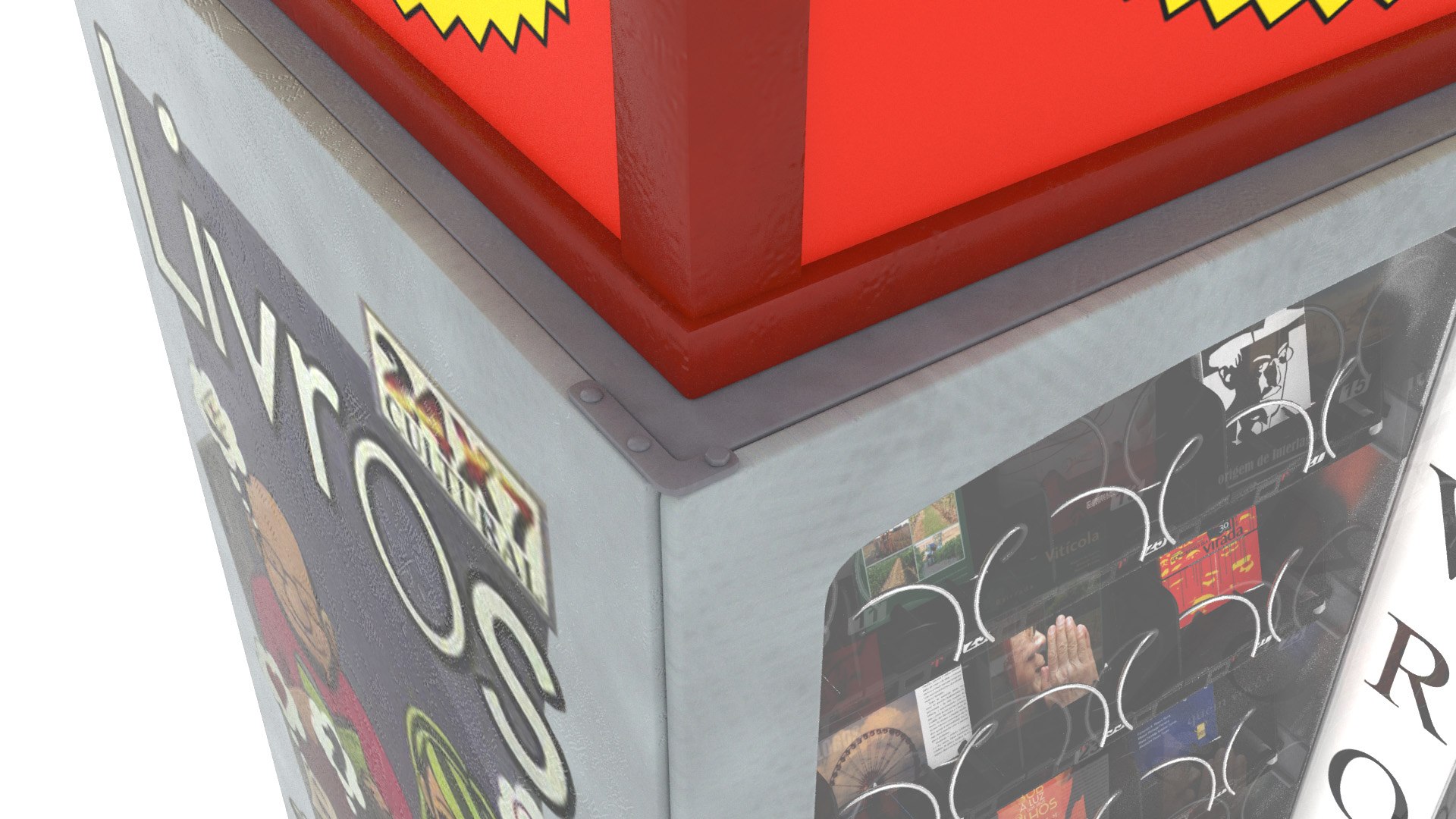 Book Machine 3d Model
