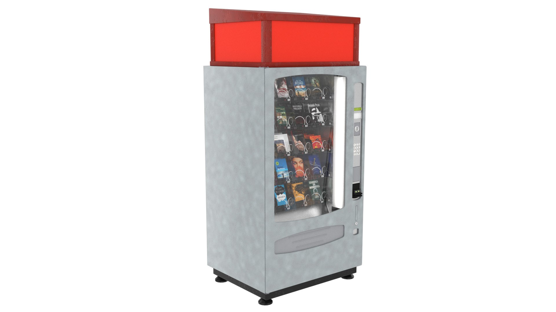 Book Machine 3d Model