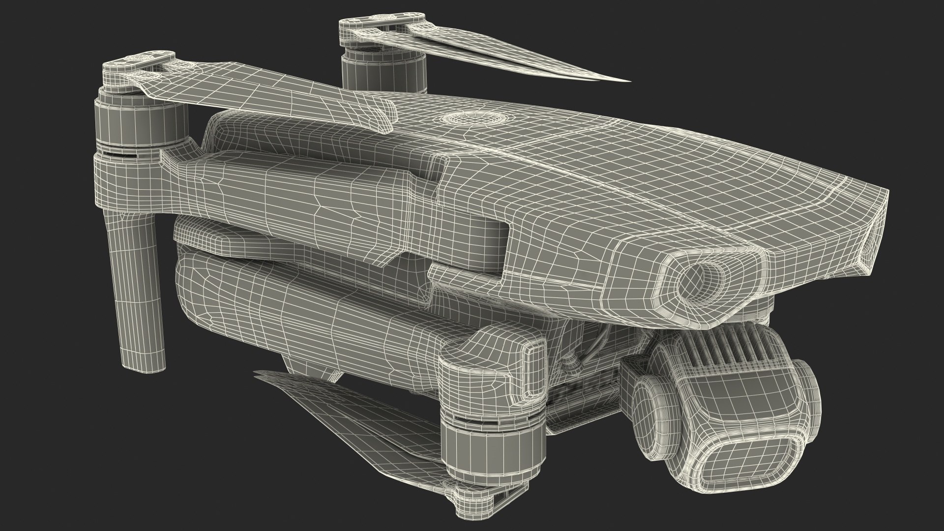 Drone Quadcopter Uav Camera 3D Model - TurboSquid 1609936