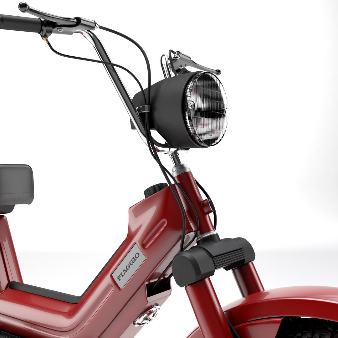 Si Piaggio 50 1983 3D Model - TurboSquid 1998957