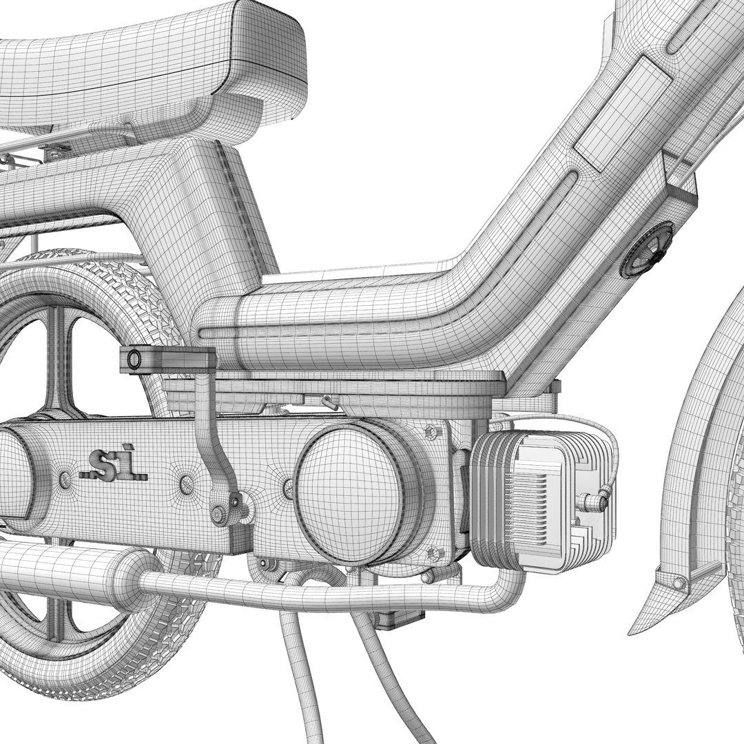 Si Piaggio 50 1983 3D Model - TurboSquid 1998957