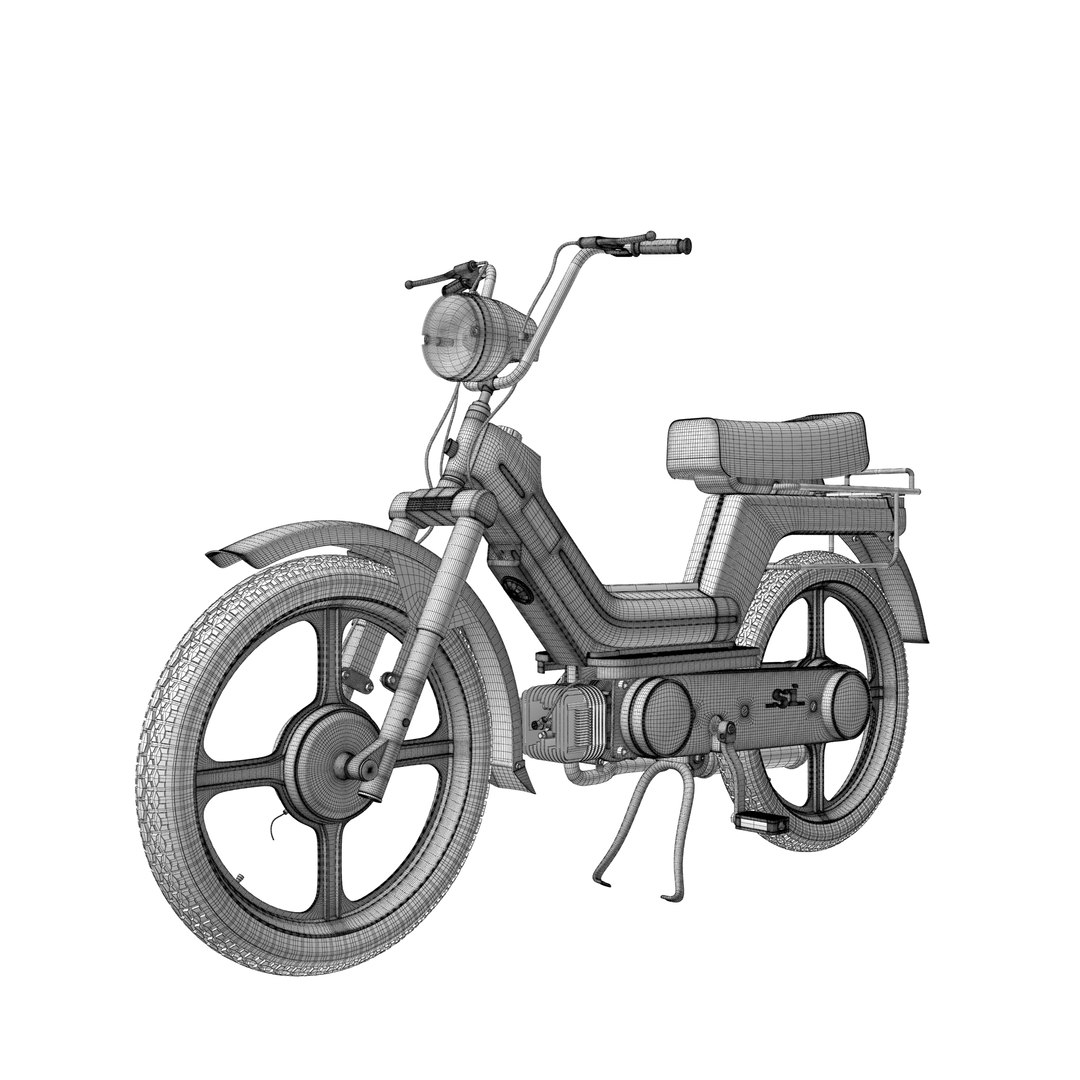 Si Piaggio 50 1983 3D Model - TurboSquid 1998957