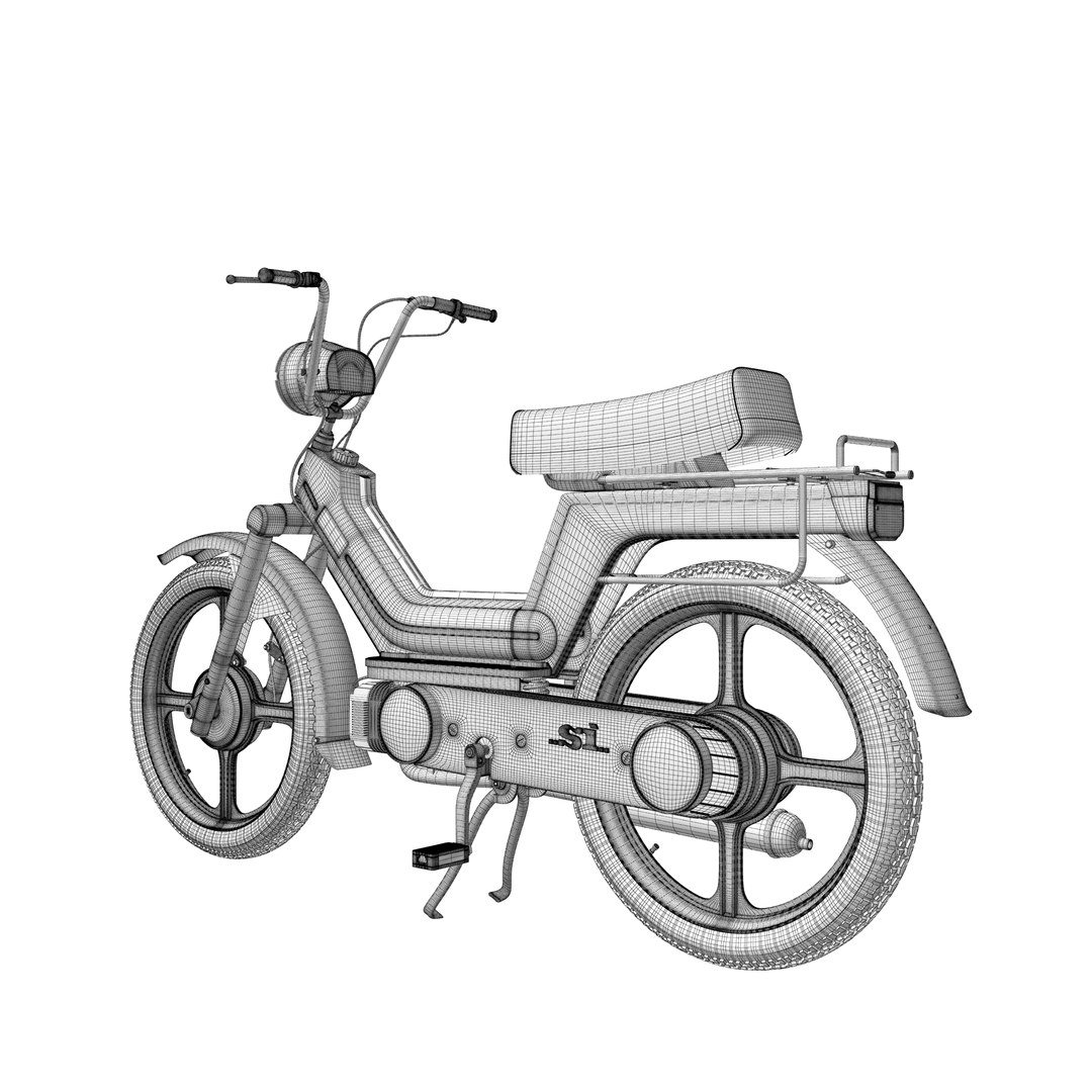 Si Piaggio 50 1983 3D Model - TurboSquid 1998957