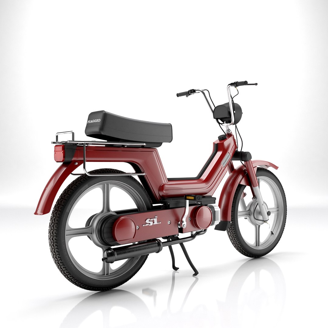 Si Piaggio 50 1983 3D Model - TurboSquid 1998957