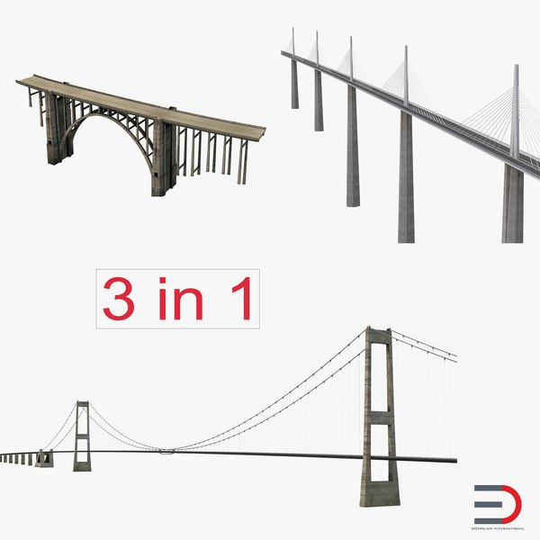 bridge 3d model