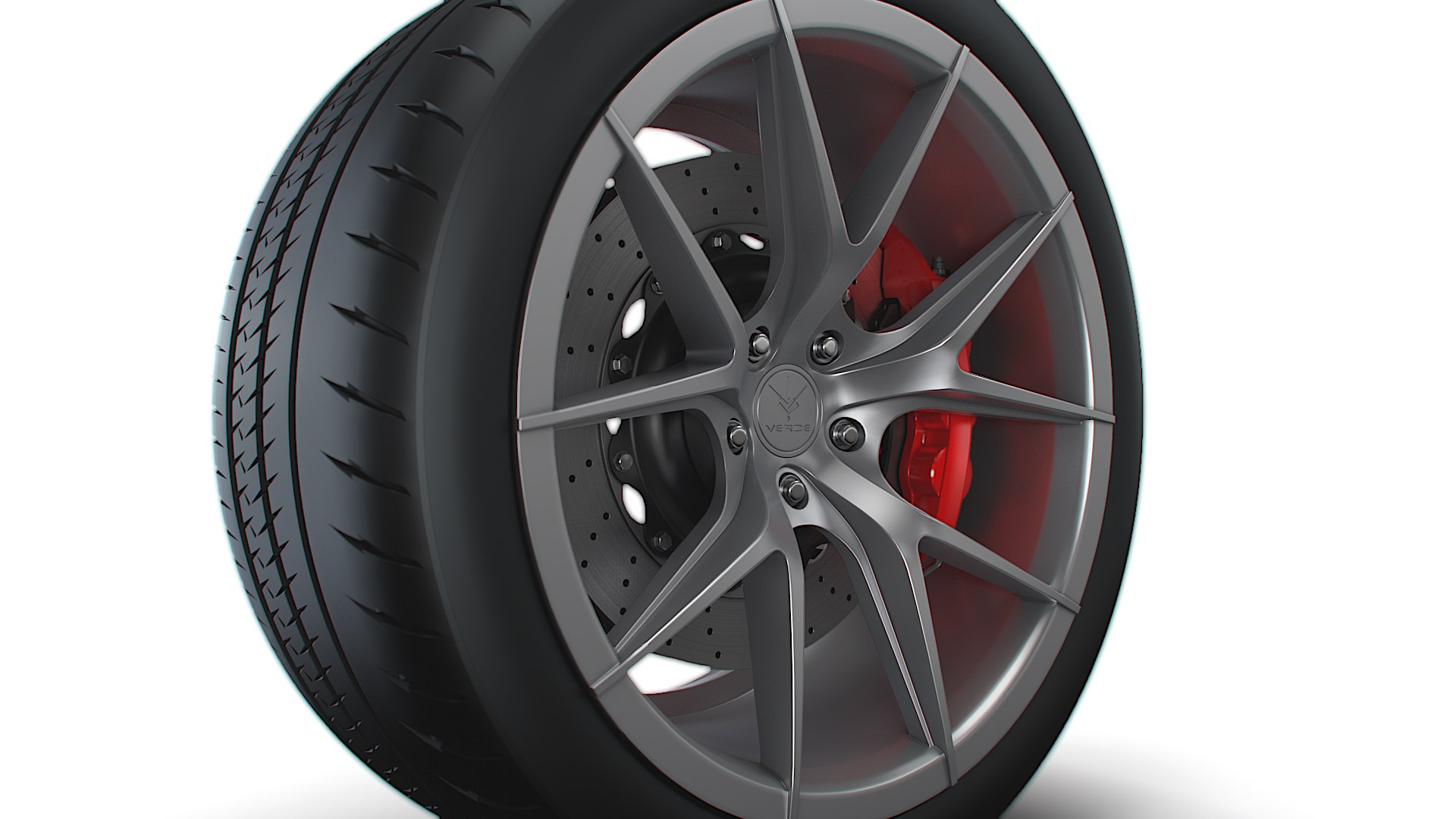 Verde Axis V99 Wheel 3D - TurboSquid 2022216