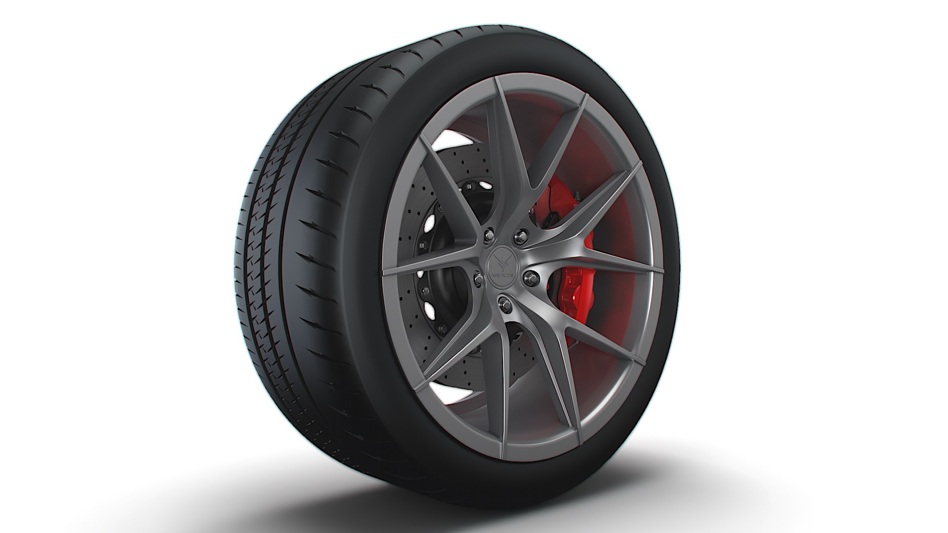 Verde Axis V99 Wheel 3D - TurboSquid 2022216