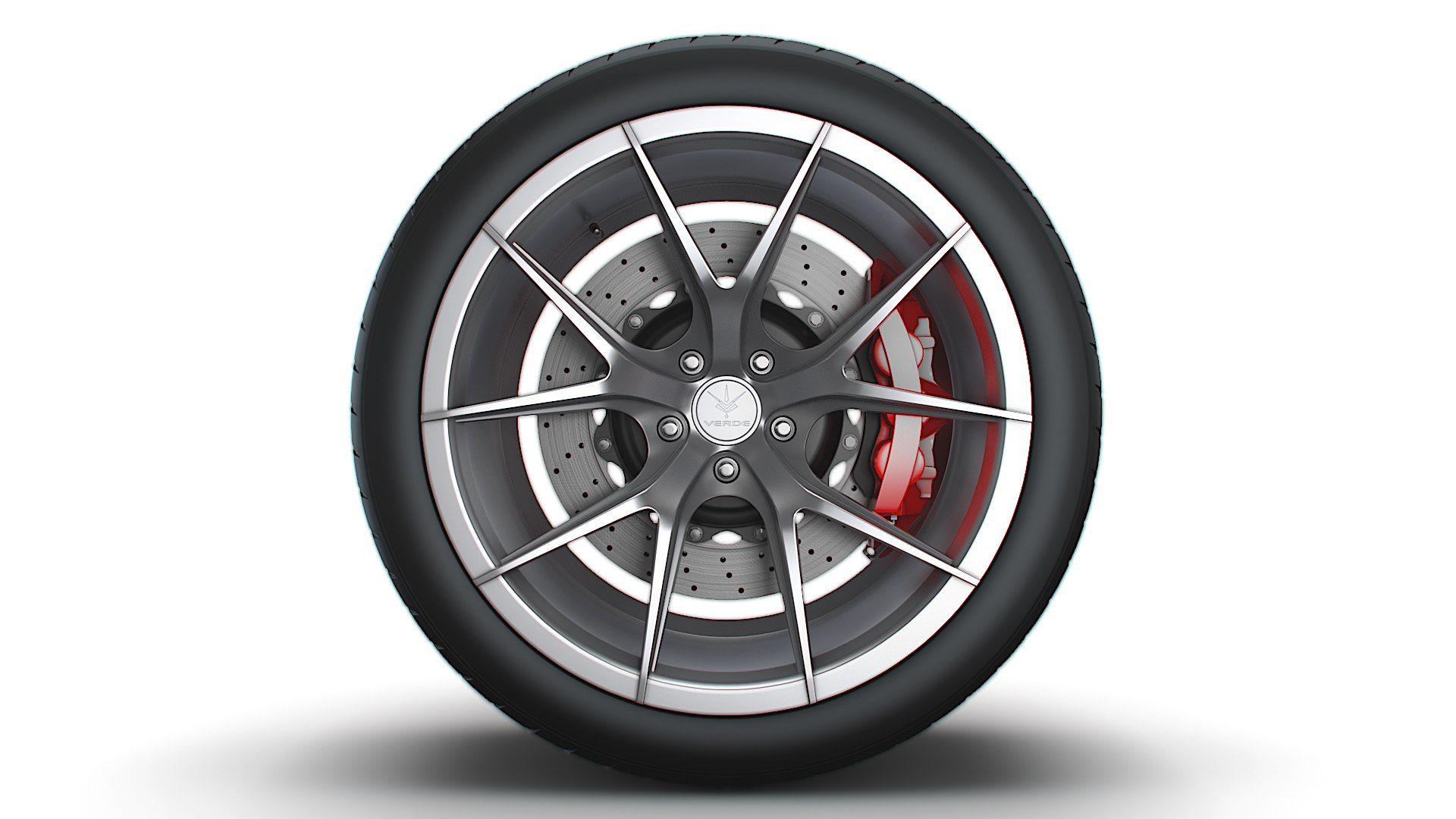 Verde Axis V99 Wheel 3D - TurboSquid 2022216