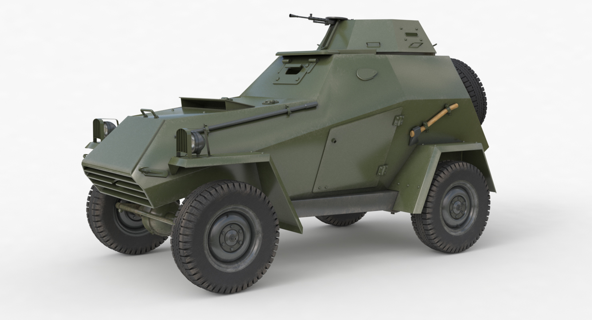 Ba 64 soviet army vehicle 3D model - TurboSquid 1657735