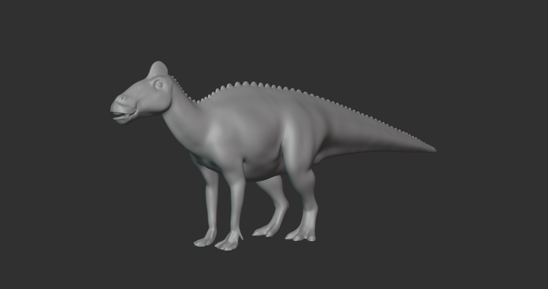 modelo 3d Edmontosaurus Basemesh Low Poly - TurboSquid 2107933