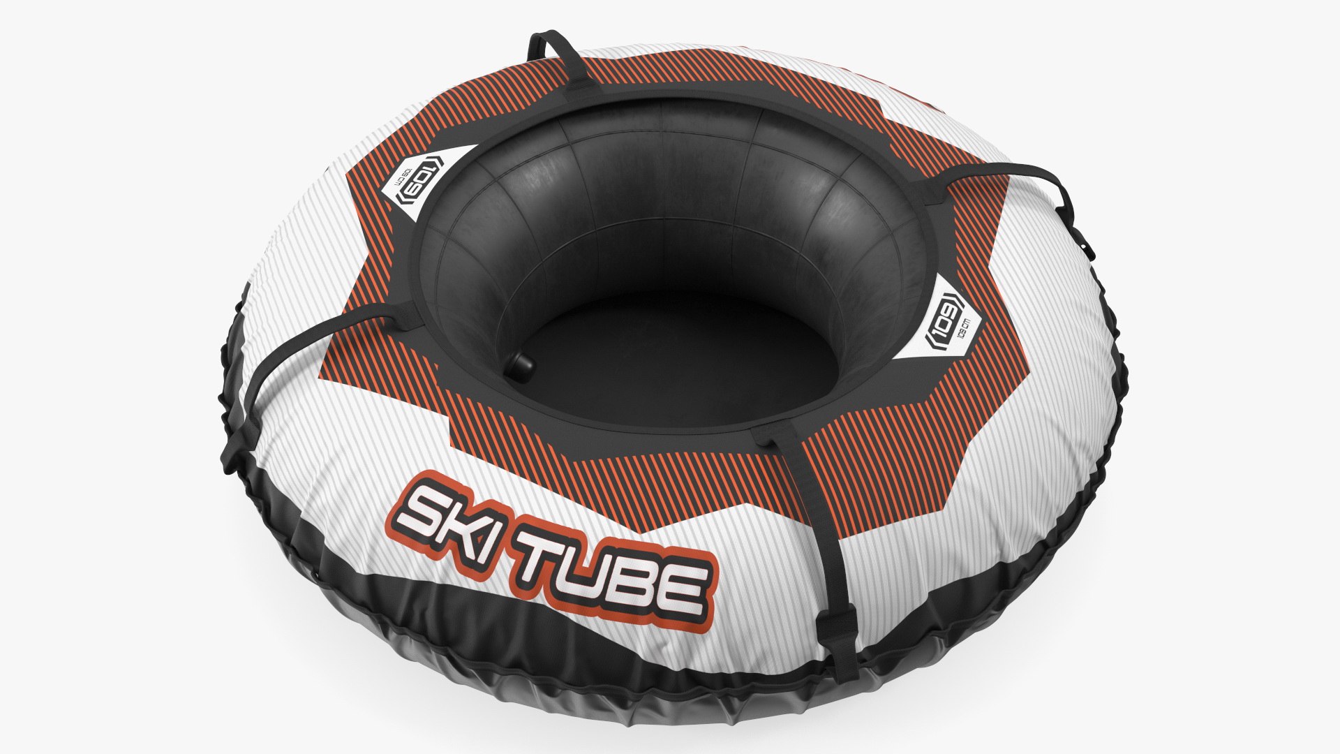 3D Model Large Snow Tube White - TurboSquid 2206601