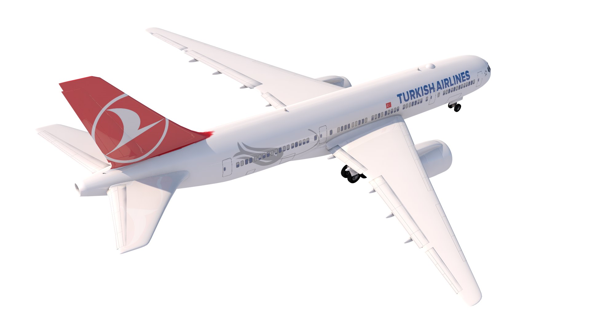 3d A-777 Turkish Airlines