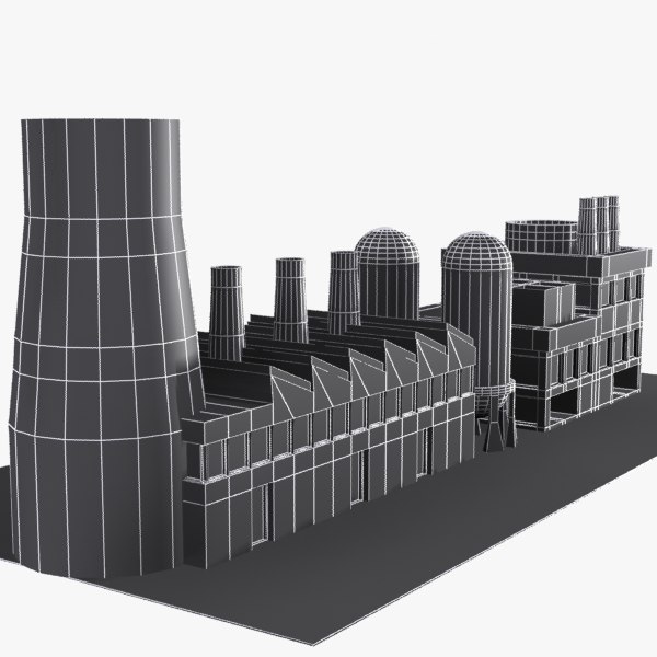 car factory 3d model