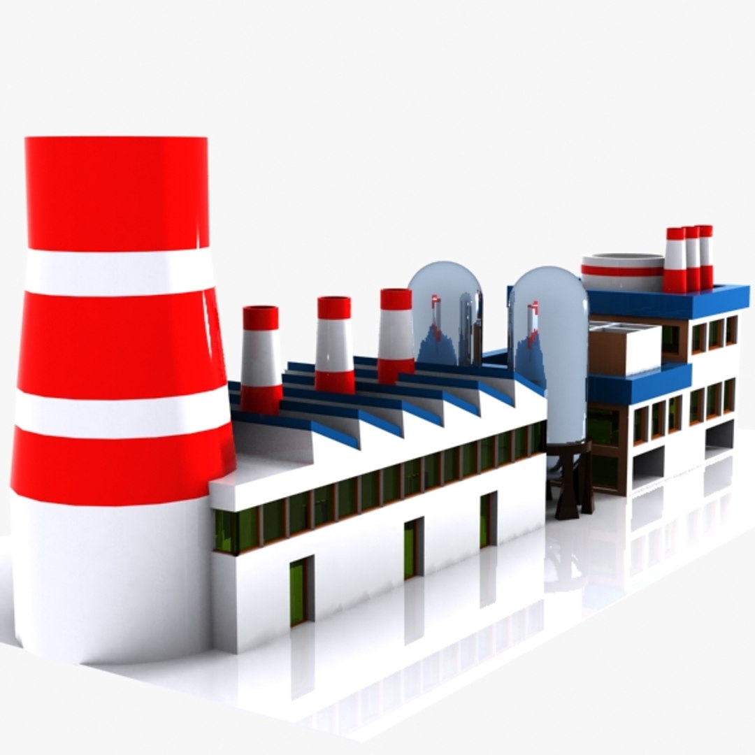 car factory 3d model