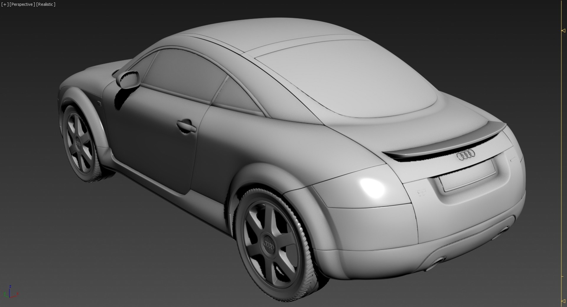 Audi Tt 3d Model