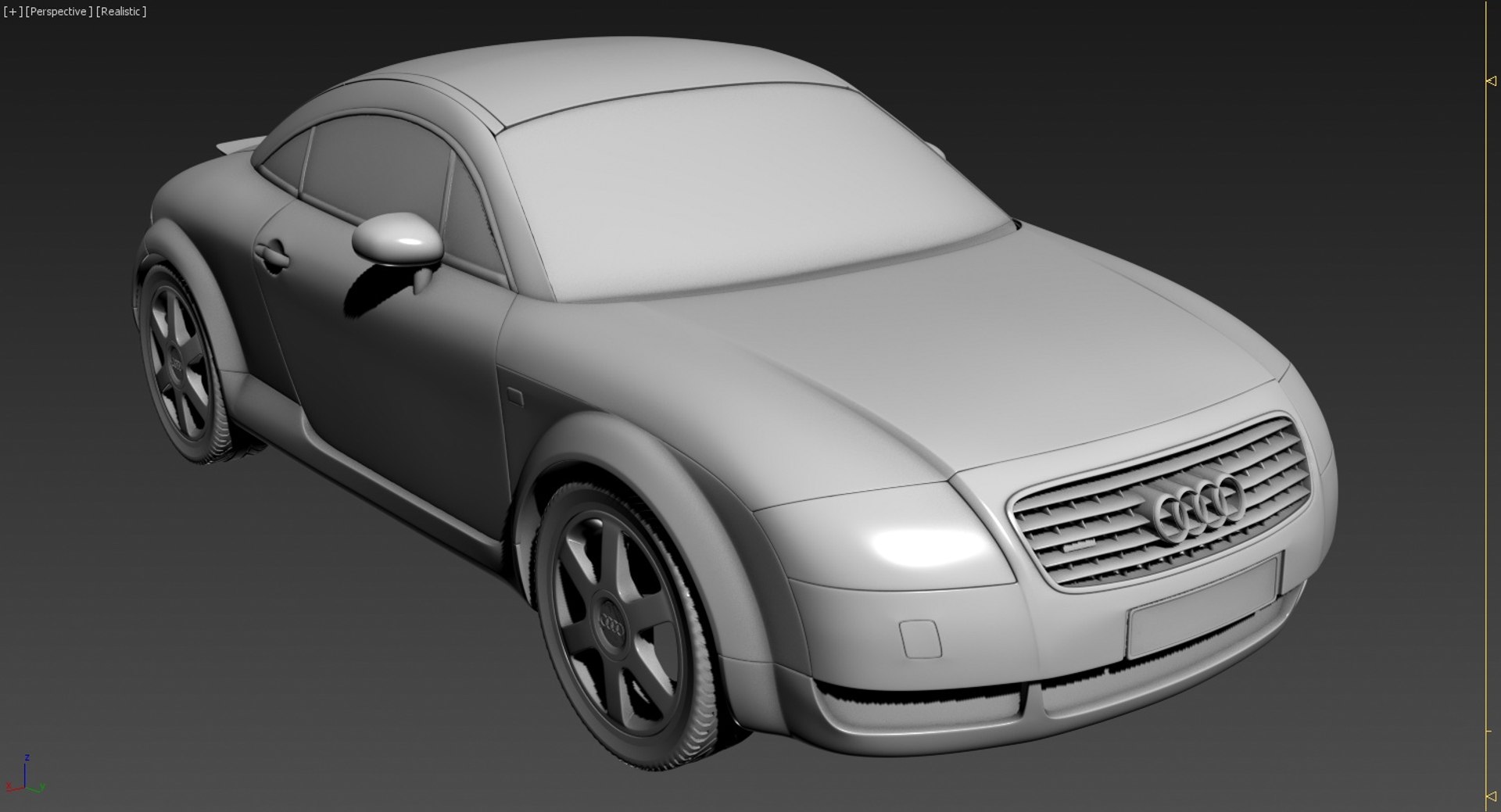 Audi Tt 3d Model