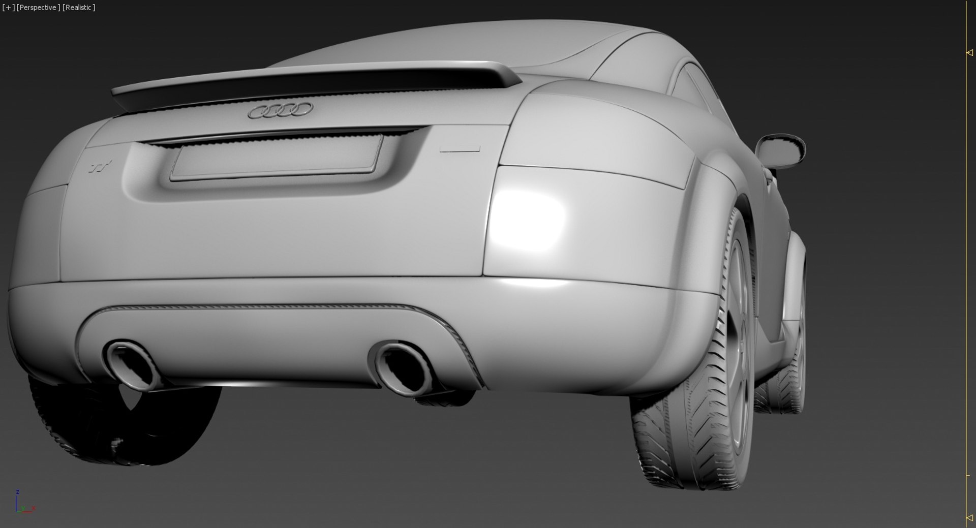 Audi Tt 3d Model