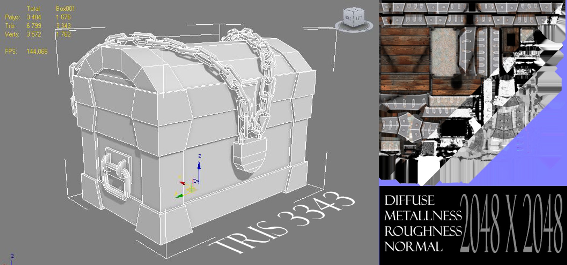3D trunk games modelled - TurboSquid 1467526