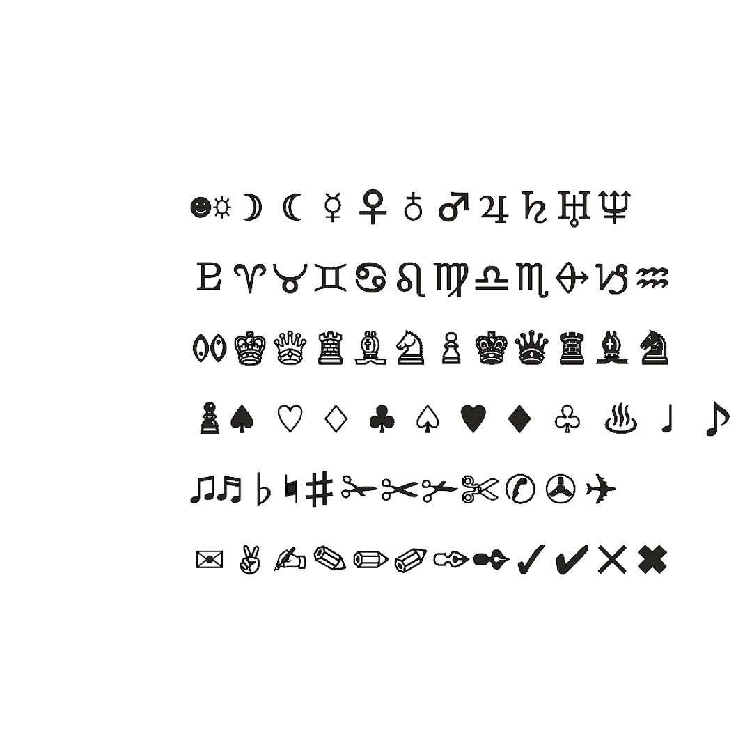 3D Symbols Set22 Cg Cad Model - TurboSquid 1217924