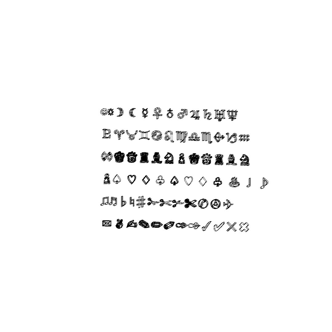 3D Symbols Set22 Cg Cad Model - TurboSquid 1217924