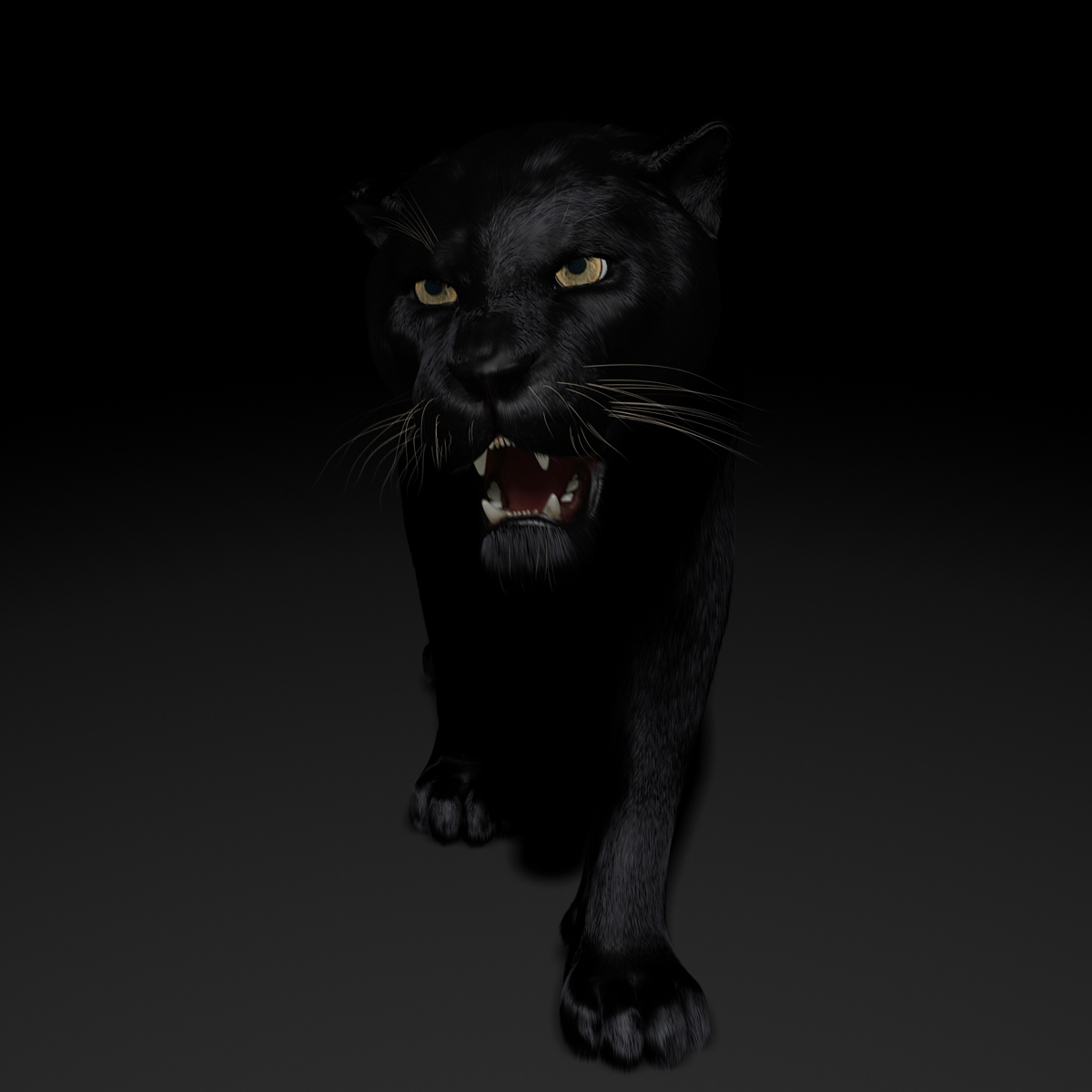 ma black panther rigged 2
