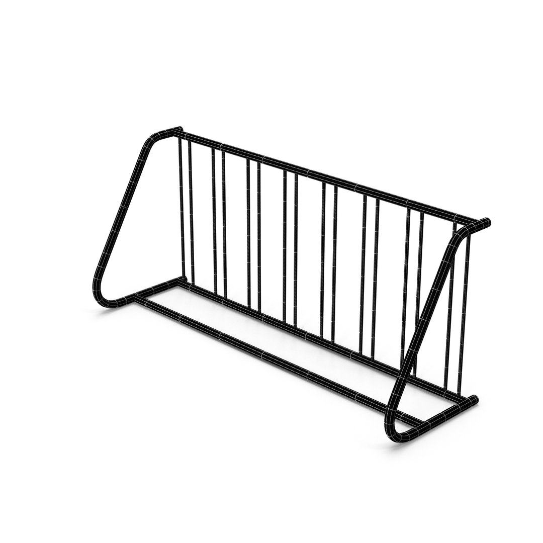 3D Bike Rack model - TurboSquid 1948826