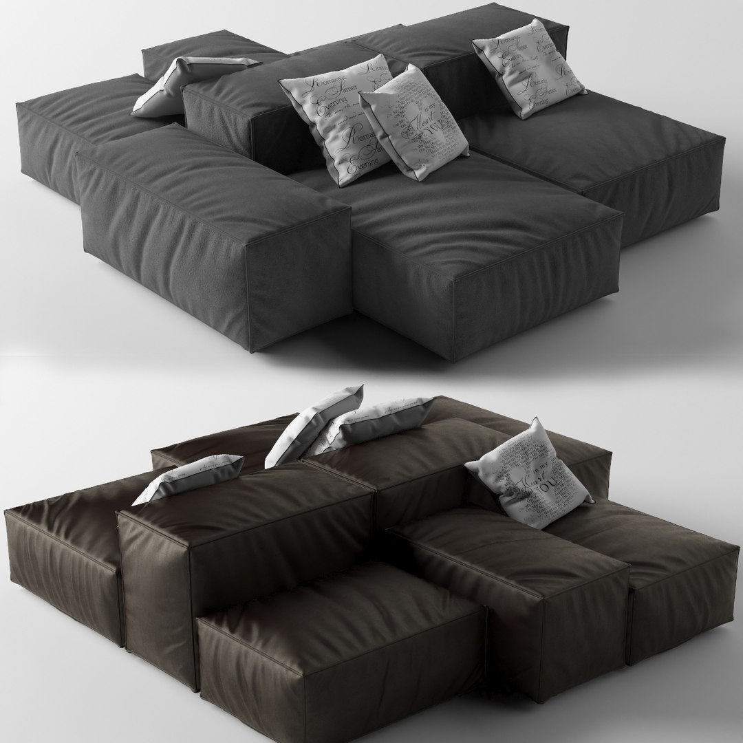 Living Divani Extrasoft - 3D Model - TurboSquid 1451216