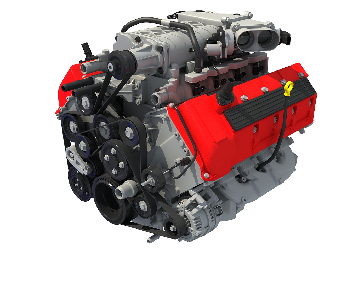 Engine v8 3D model - TurboSquid 1324794