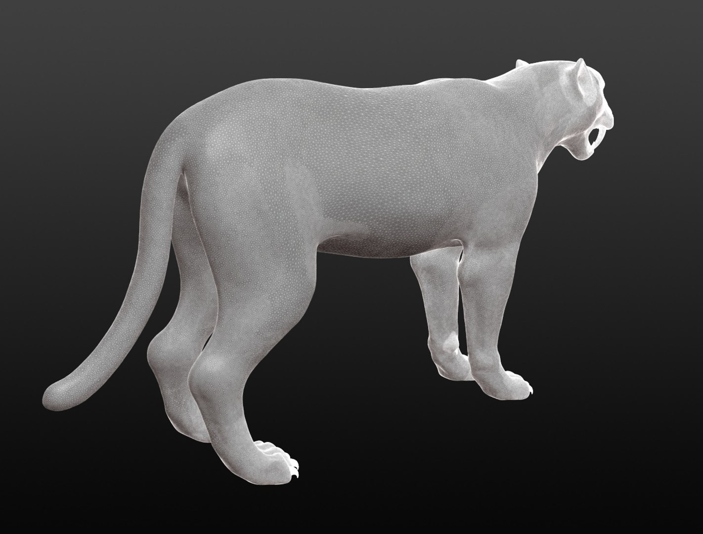 Tiger saber-toothed model - TurboSquid 1628146