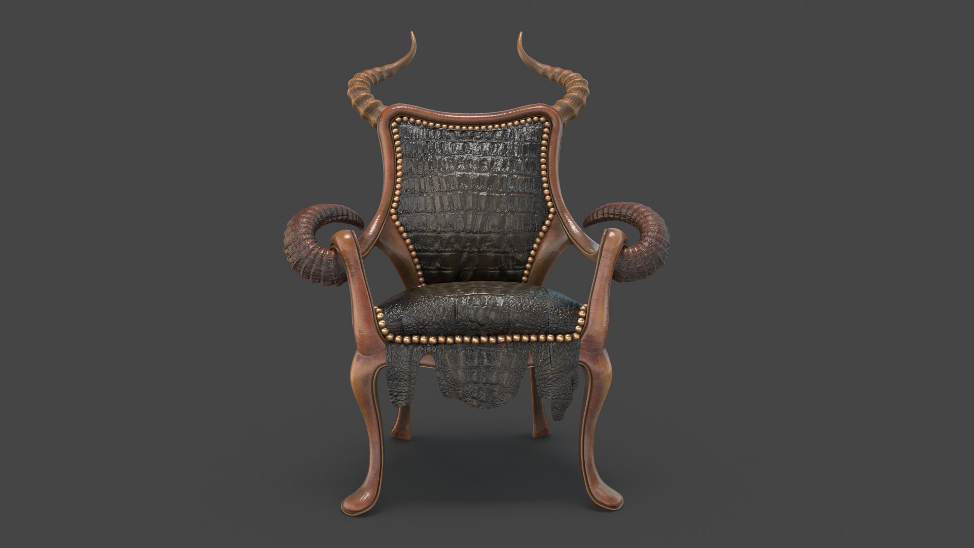 3D Model Infernal Furniture Animal Chair Design - TurboSquid 1658286