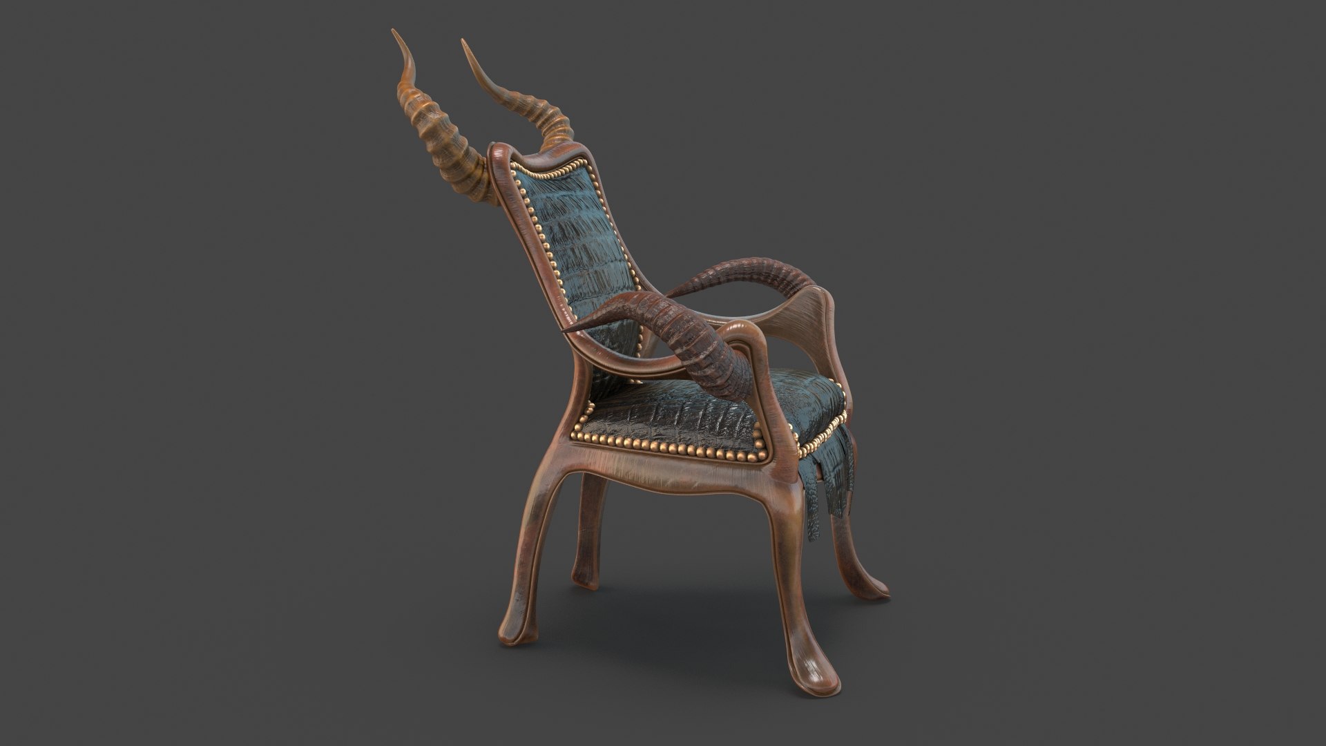 3D Model Infernal Furniture Animal Chair Design - TurboSquid 1658286