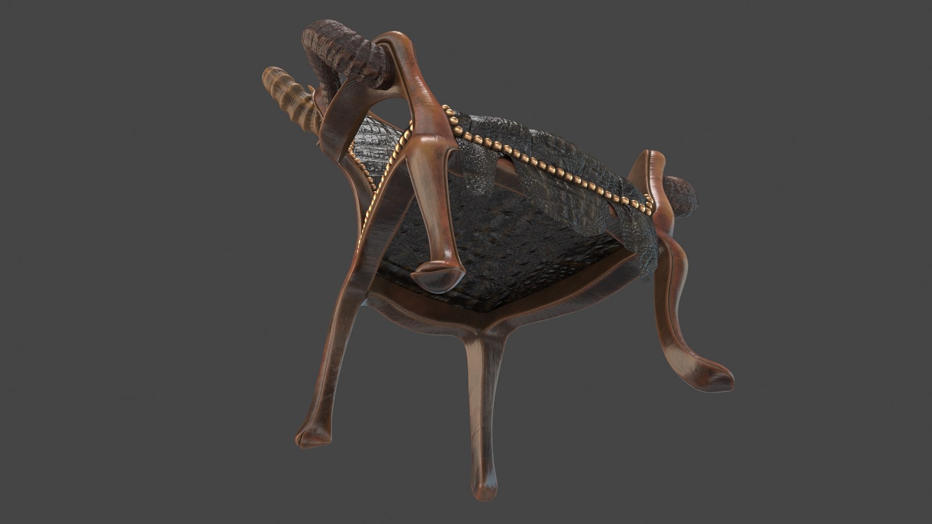 3D model infernal furniture animal chair design - TurboSquid 1658286