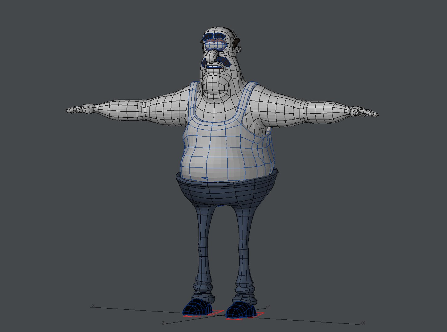 3d Model Fat Man